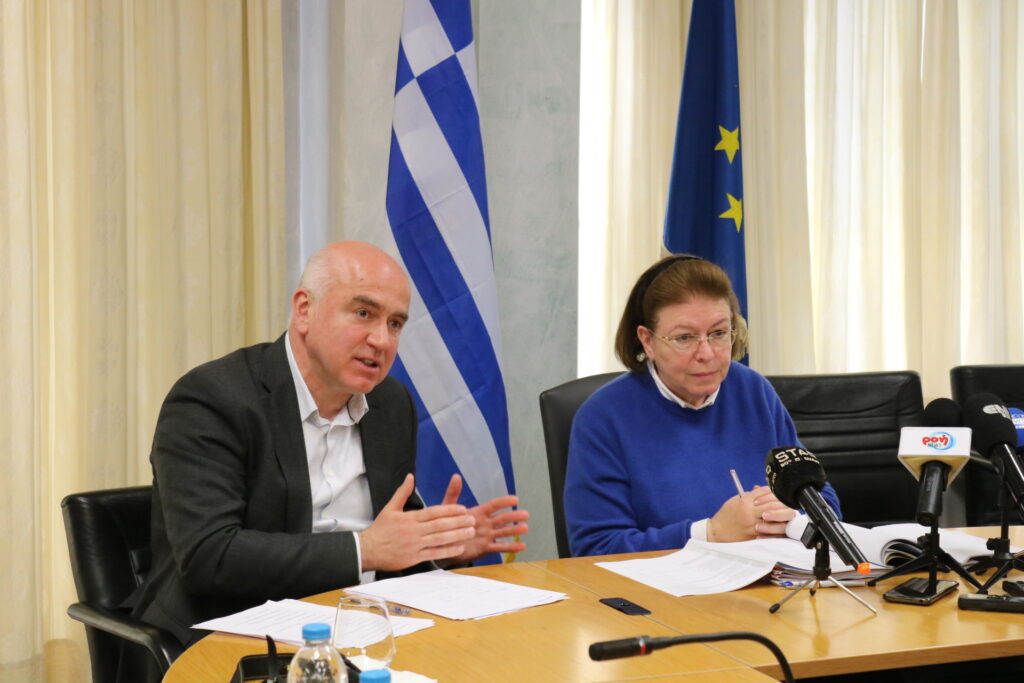 Σύσκεψη του Περιφερειάρχη ΑΜΘ Χρήστου Μέτιου με την Υπουργό Πολιτισμού ...