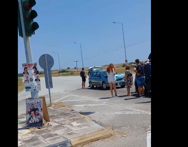 Ξάνθη: Τροχαίο στην διασταύρωση Αβδήρων ανάμεσα σε δύο Ι.Χ αυτοκίνητα ...