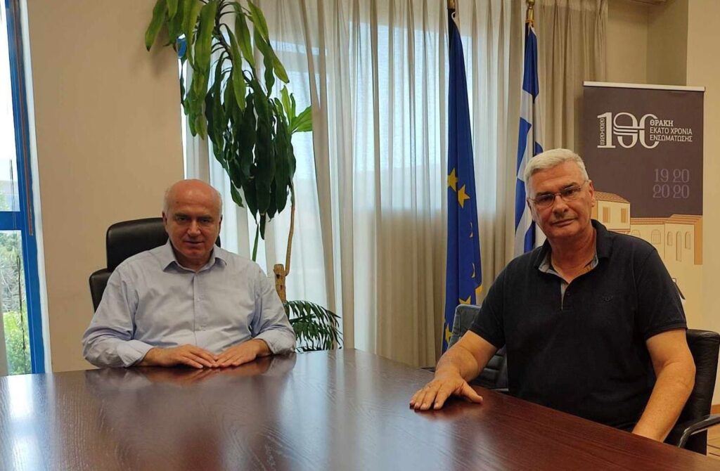 Ξάνθη: Με τον Χρήστο Μέτιο ο Νίκος Χατζόπουλος. – Xanthi Daily