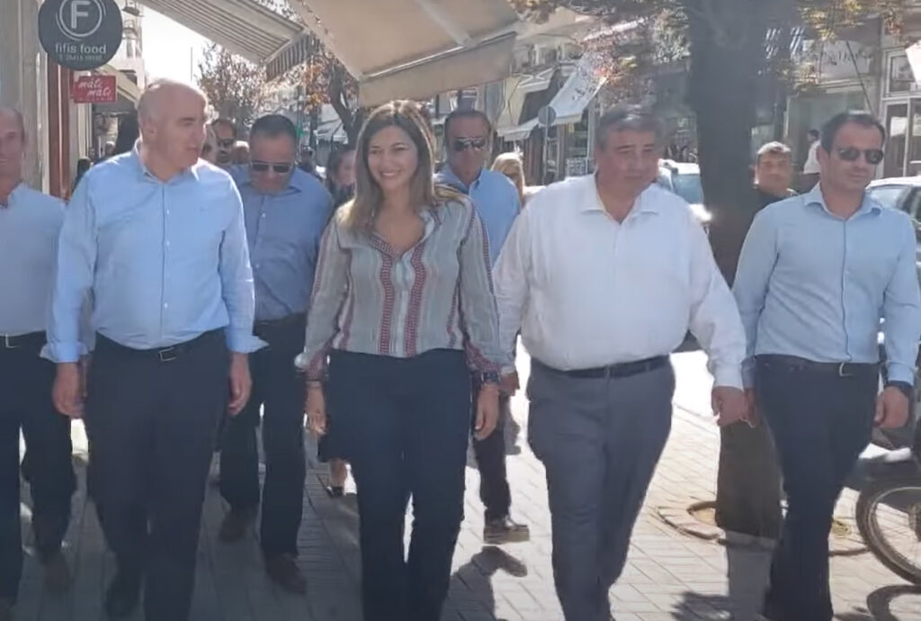 Στη Ξάνθη η Σοφία Ζαχαράκη για τη στήριξη του Μέτιου – Xanthi Daily